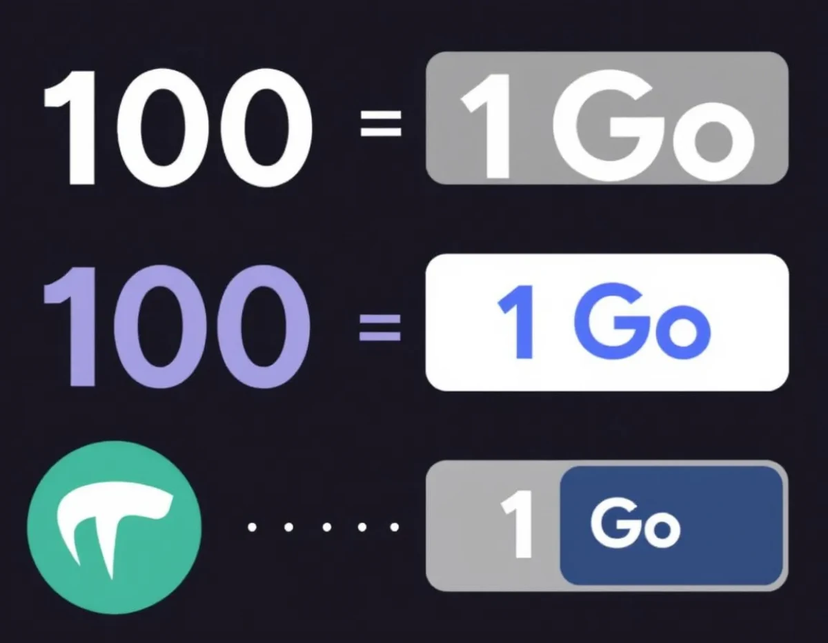 Comprendre la différence entre 100 Mo et 1 Go : Un guide essentiel ...